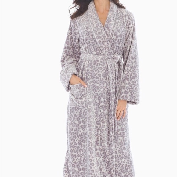 Soma | Intimates & Sleepwear | Soma Luxe Long Robe Exotic Animal Lunar ...